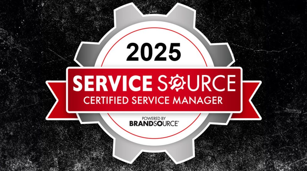 BrandSource Servicers Praise 2025 ISM